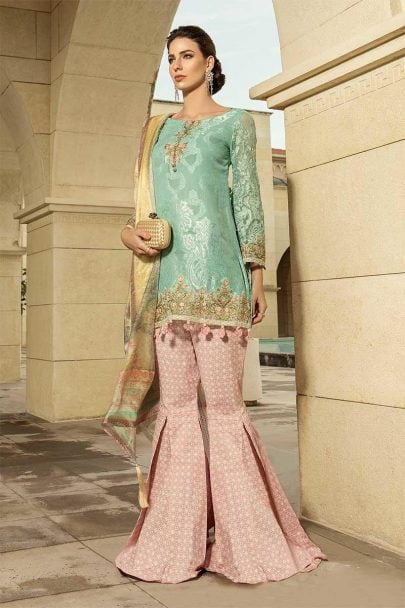 MARIA B LUXURY LAWN COLLECTION 2019 D-1902-A - Apnibazar