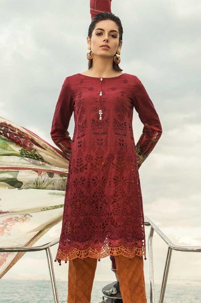 MARIA B LUXURY LAWN COLLECTION 2019 D-1906-A - Apnibazar