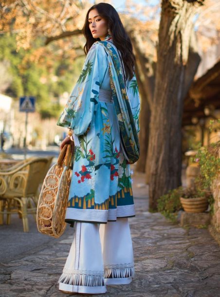 ELAN LUXURY LAWN COLLECTION 2019 SERENIDAD EL-05B - Apnibazar