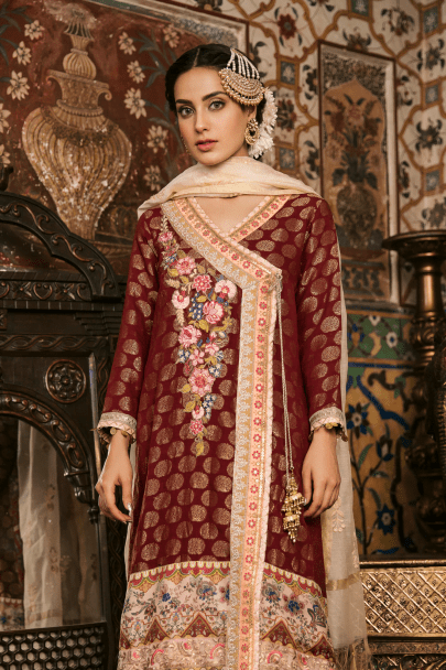 QALAMKAR LUXURY FESTIVE COLLECTION 2019 Anisha- NR03 - Apnibazar