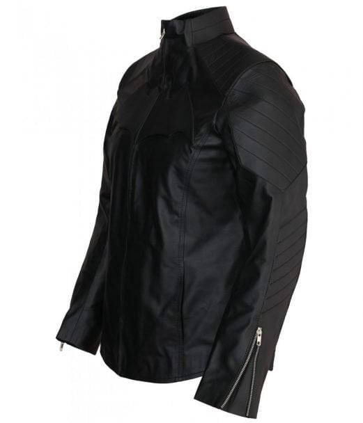 The Bat Man Beyond Black Mens Faux Leather Jacket DMLJ-39 - Apnibazar