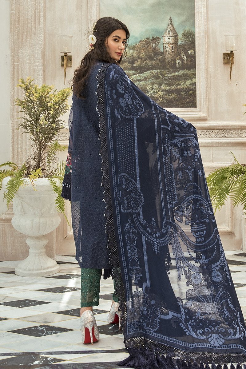 Maria B Embroidered Chiffon Collection 2020 Chiffon - Apnibazar