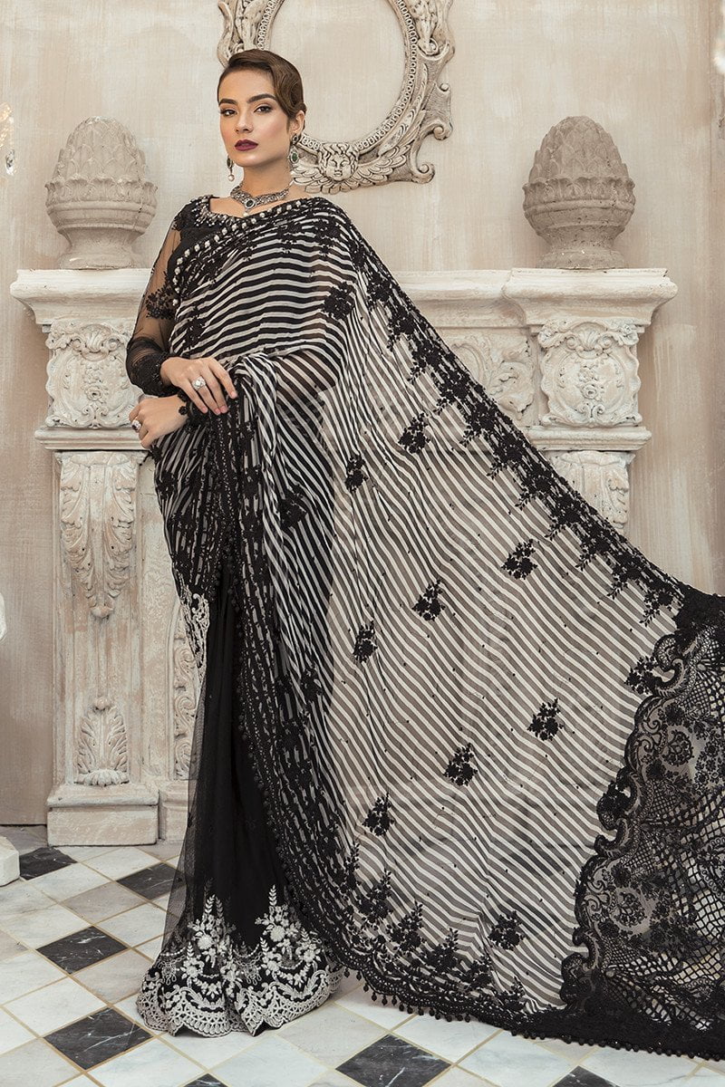 Maria B Embroidered Chiffon Collection 2020 Chiffon - Apnibazar