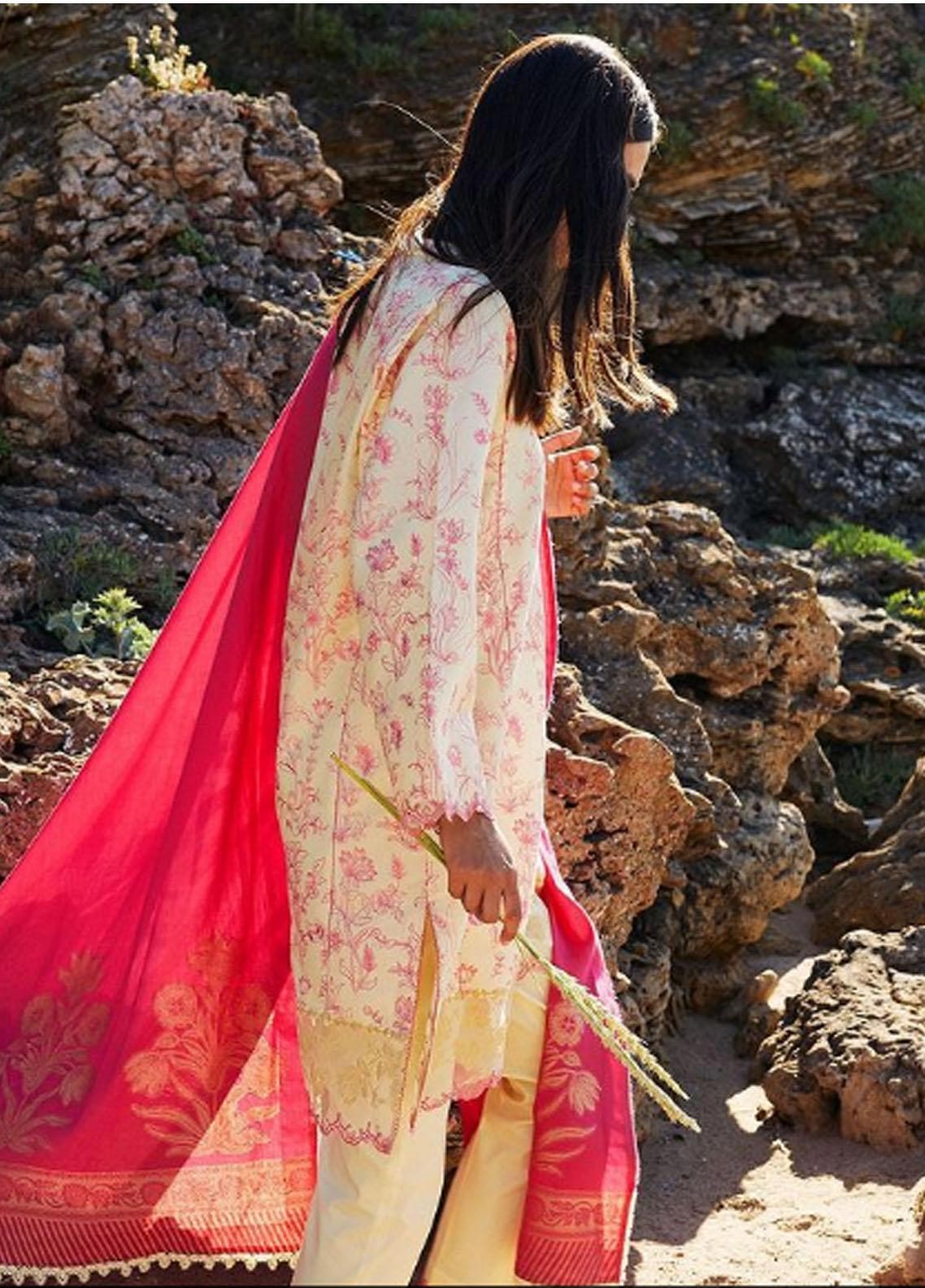 Coco by Zara Shahjahan Embroidered Lawn Unstitched 3 Piece Suit 2021 05 ...