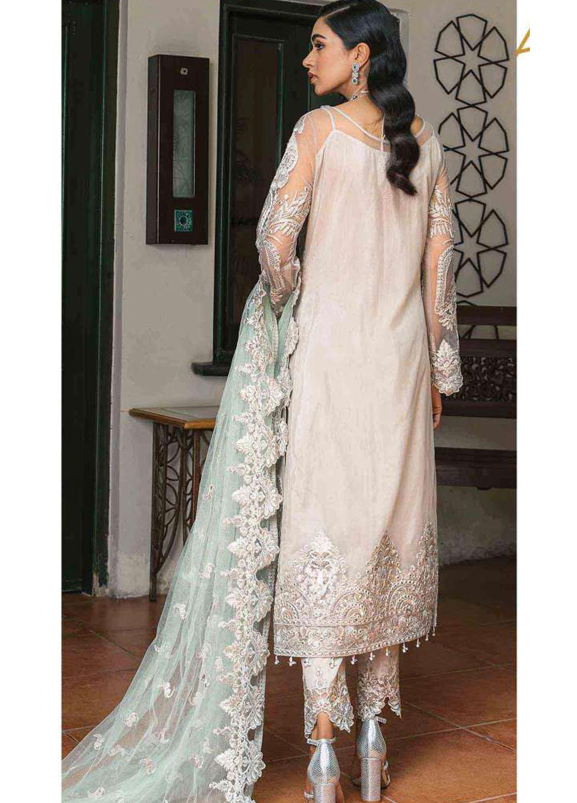 Suraj Garh by Imrozia Premium Embroidered Net Suit Unstitched 3 Piece I ...