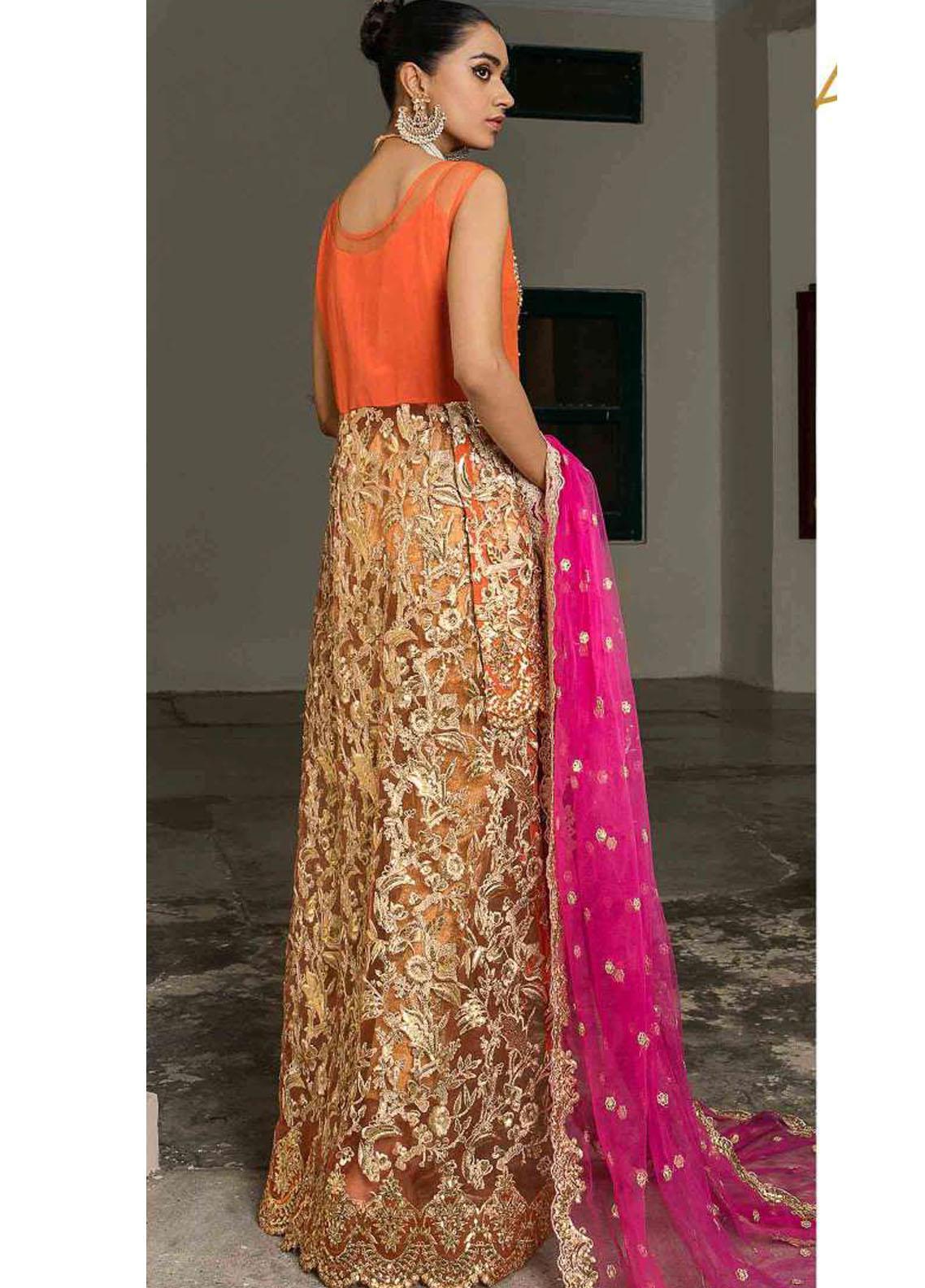 Suraj Garh by Imrozia Premium Embroidered Net Suit Unstitched 3 Piece I ...