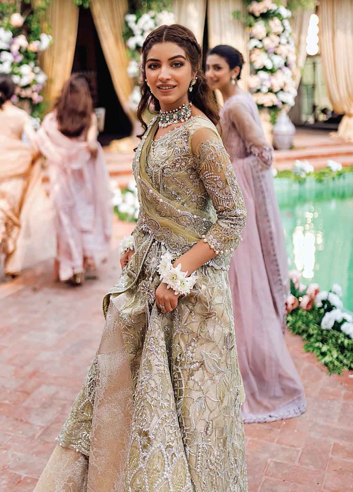 Dhee Rani By Mushq Embroidered Net Suit Unstitched 3 Piece 07 Leela ...