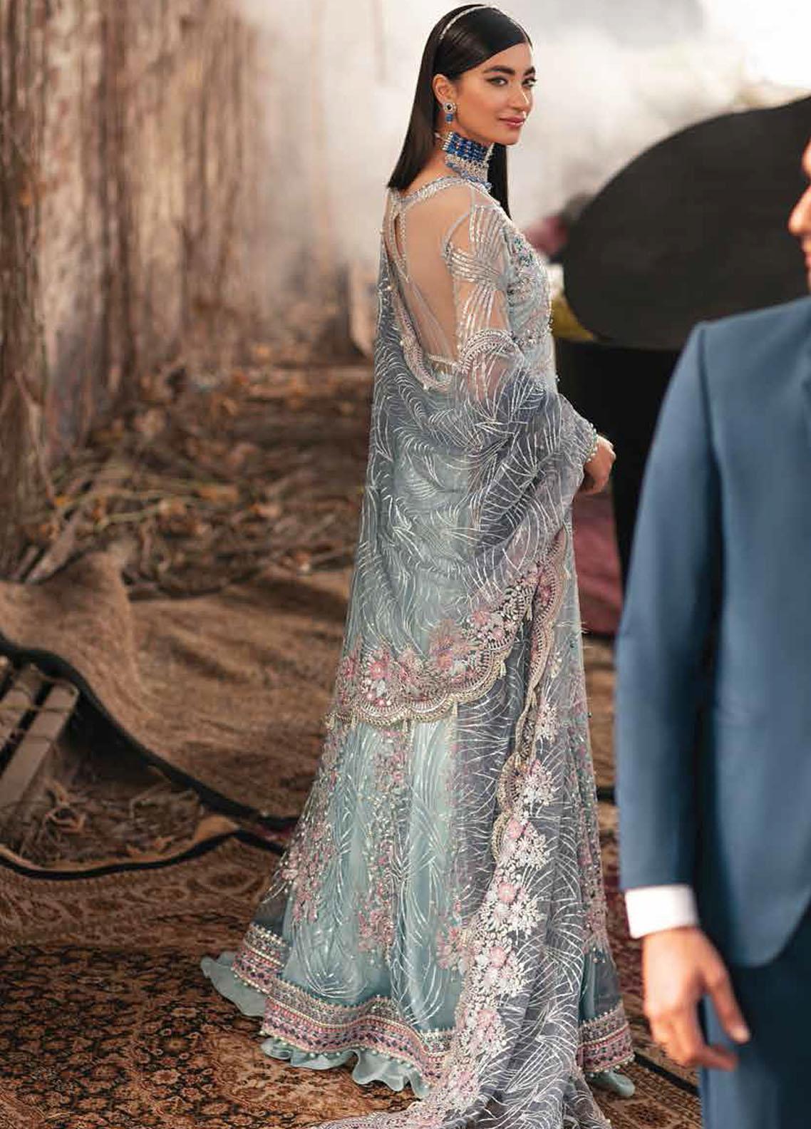 Mushq Embroidered Net Suit Unstitched 3 Piece 05 SAFEENA - Wedding ...