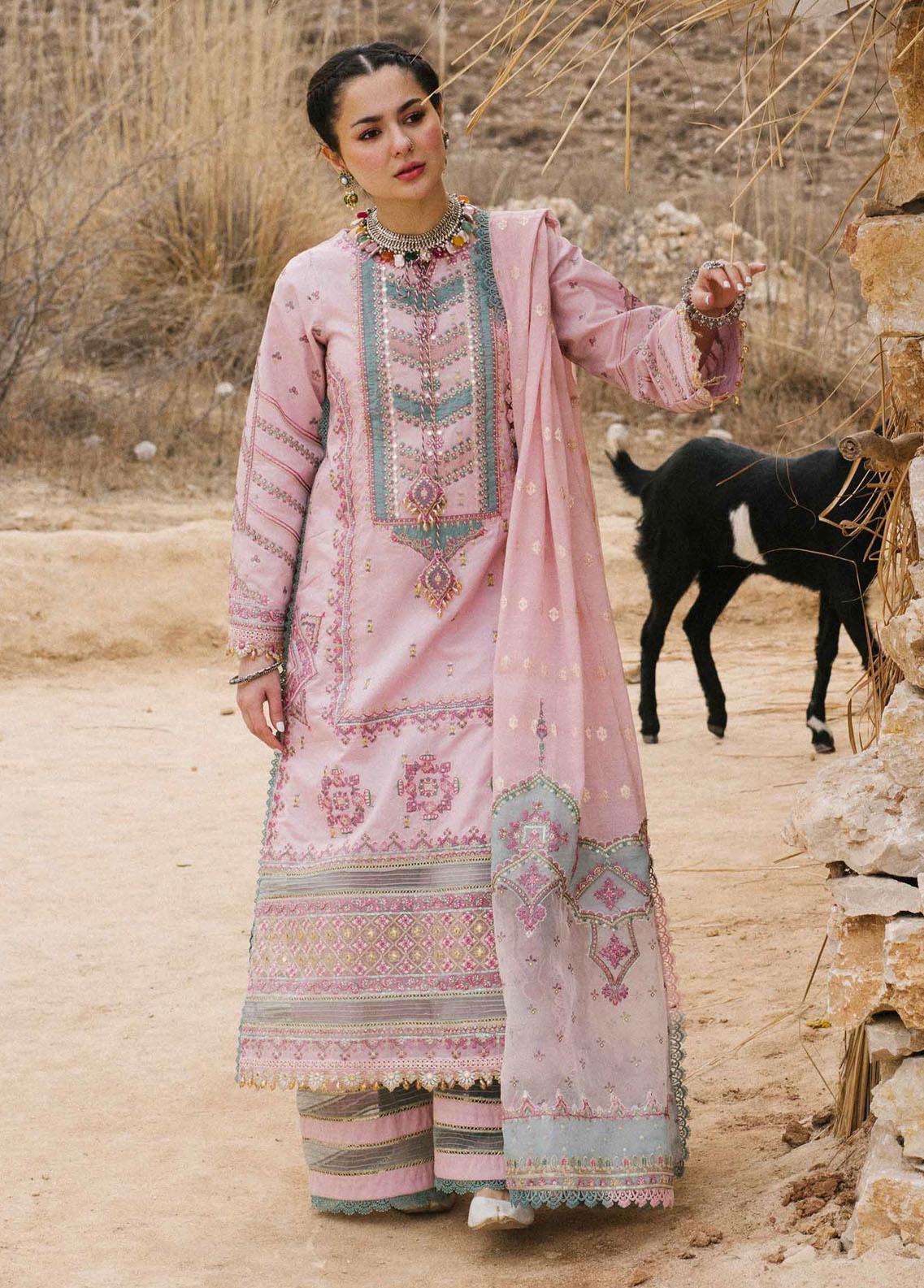 Marahil By Qalamkar Embroidered Lawn Suit Unstitched 3 Piece 13 Saaj ...